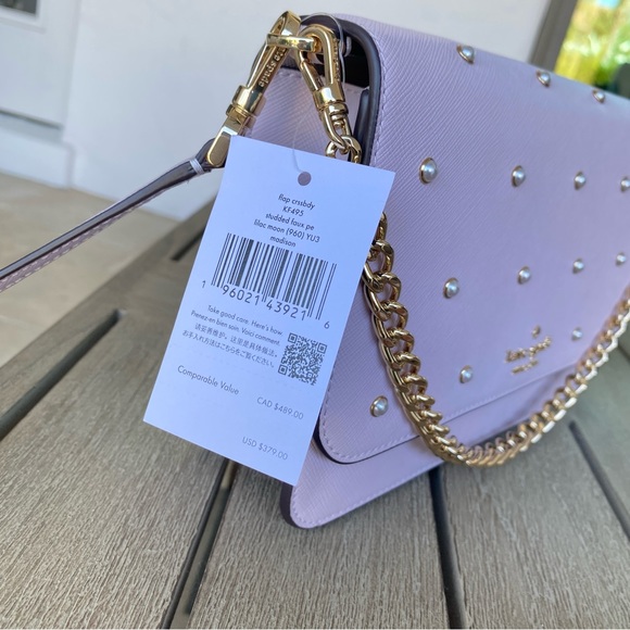 kate spade | Bags | Bundle Kate Spade Madison Studded Faux Pearls Flap ...